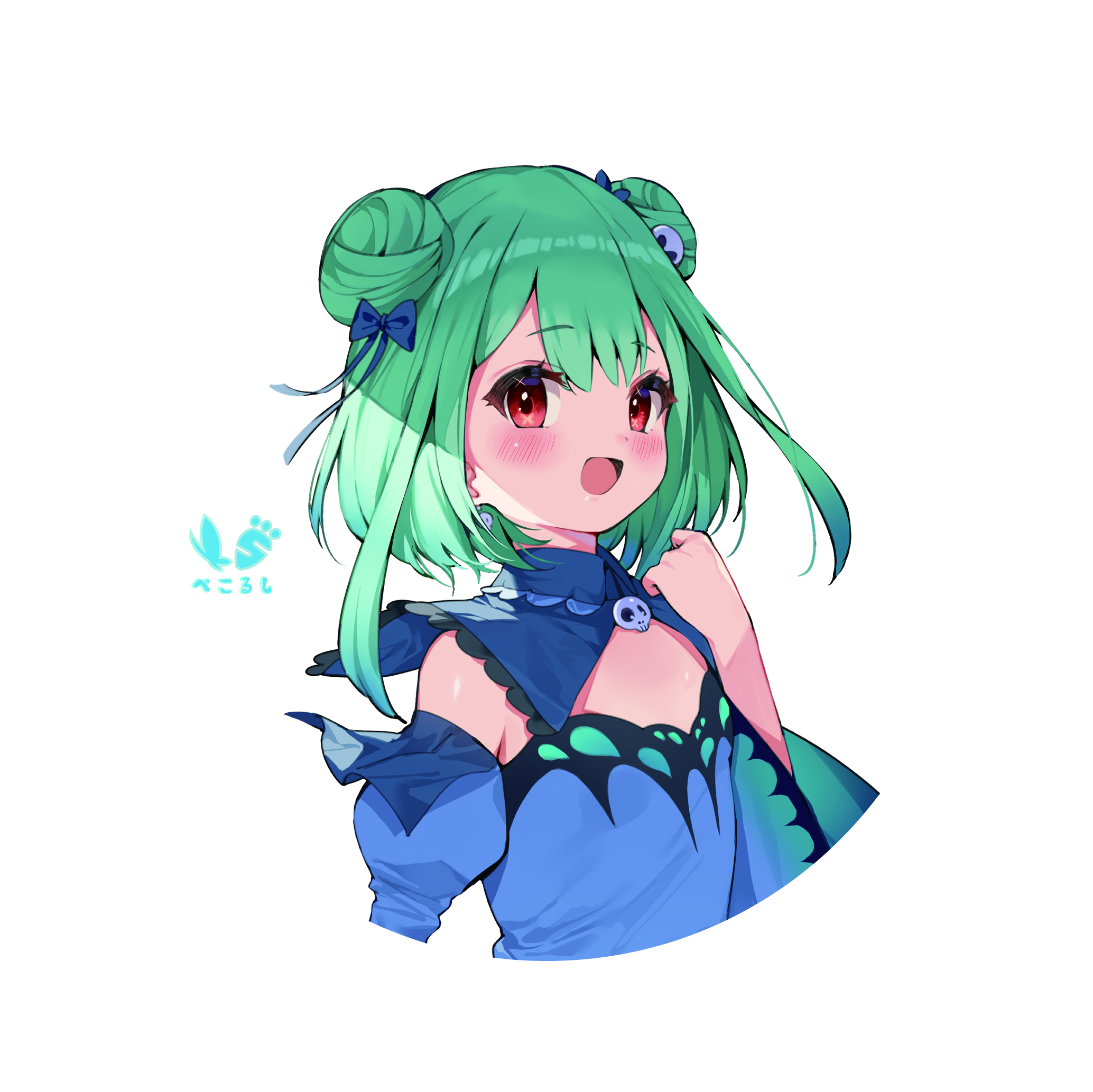 【Hololive】同人二創ぺこら、るしあ貼貼陶瓷吸水杯墊 | studio e'kis (雪之饗) | 飛天奶茶未來墟